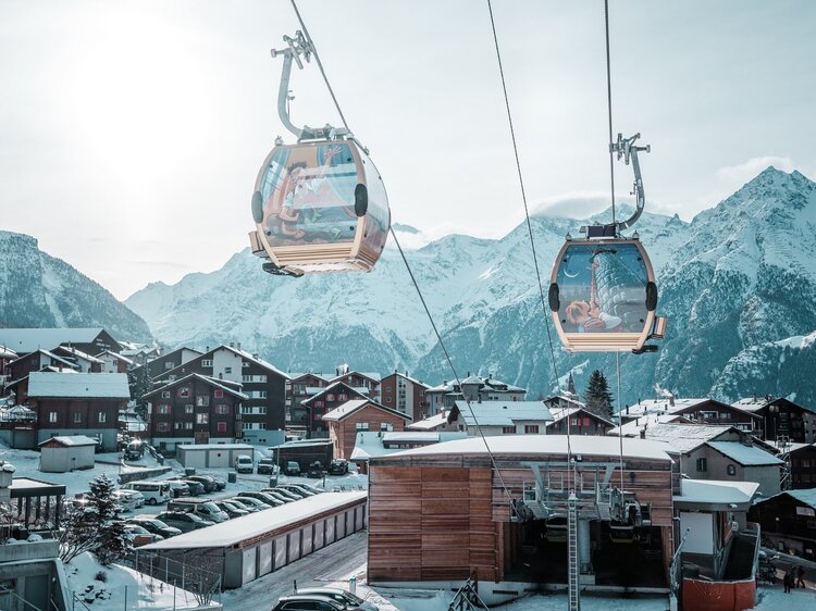 Luftseilbahn St. Niklaus - Jungen | Grächen